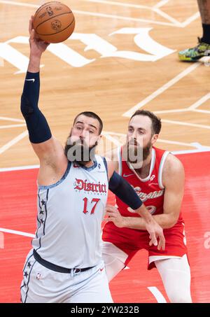 Memphis Grizzlies center Jay Huff (30) reacts after scoring a three ...