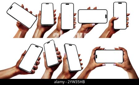 Hand holding social media related inscription Stock Photo - Alamy