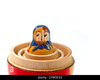 Matryoshka in front of a white background Stock Photo - Alamy