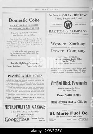 The Town Crier, December 16 1916 Seattle Washington Christmas cover ...