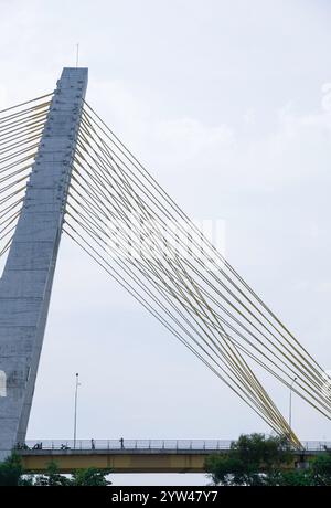 The Siak IV Bridge or also called Sultan Abdul Jalil Alamuddin Syah ...