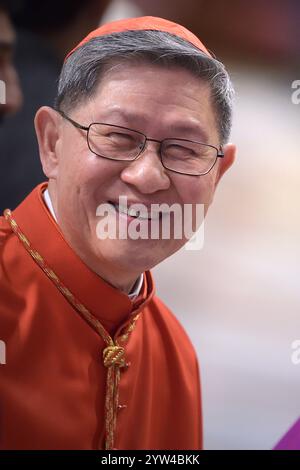 Cardinal Luis Antonio Tagle during a rosary prayer service held for the ...