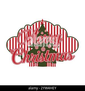 Christmas logo, holiday design, festive logo, Christmas branding ...