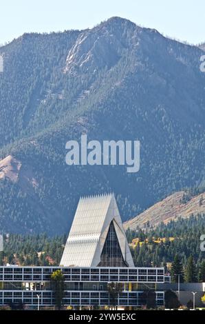 The Air Force Academy Chapel makes a unique mark on the landscape in ...