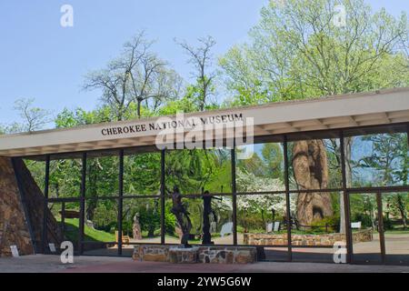 The Cherokee National Museum lies on the grounds of the Cherokee ...