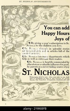 St. Nicholas, a 1873 children’s magazine, includes a variety of stories ...