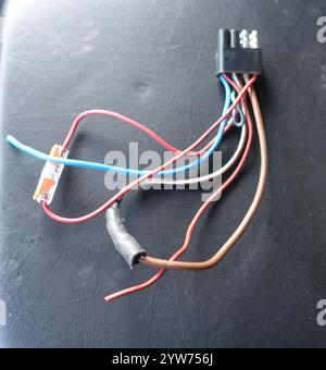 Land Rover wiring harness Stock Photo - Alamy
