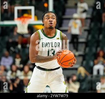 Baylor guard Langston Love (13) pulls the ball away from Oklahoma State ...