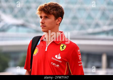 Arthur Leclerc (FRA) Ferrari Test Driver. 04.12.2025. Formula 1 World ...