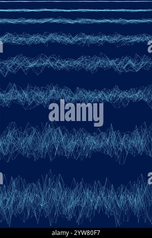 Sound wave pattern, simple style Stock Vector Image & Art - Alamy