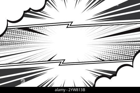 comic book page panel background Stock Vector Image & Art - Alamy