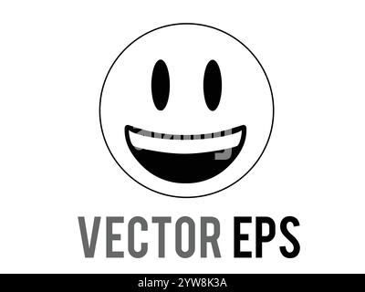 Grinning face with smiling eyes, happy face, smiley face. 3D stylized ...