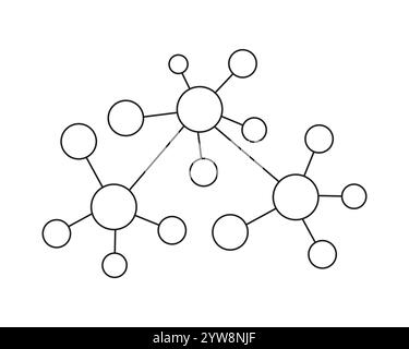 Networks - Business Connections - Social Media Concept Design Stock ...