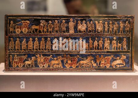 The Standard of Ur, British Museum, London Stock Photo - Alamy