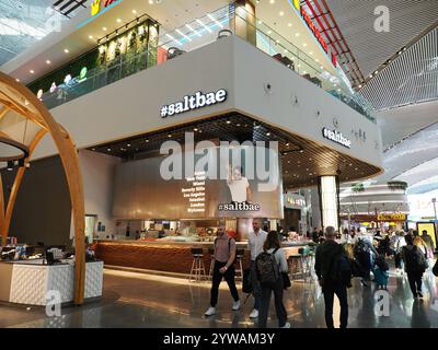 Salt Bae restaurant at Istanbul Airport Stock Photo - Alamy