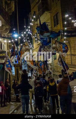Cospicua, Malta - December 6th 2024. Sheet Music on Stand with Dim ...