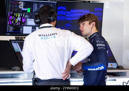 Williams Racing Academy Driver Luke Browning (left) celebrates winning ...