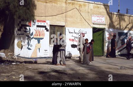 First Gulf War: 17th March 1991 A Shia Iraqi girl in Safwan, southern ...