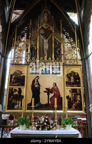 Small Chapel in the Tyn Church Interior. Prague, Czechia, Czech ...