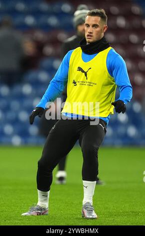 Derby County's Jerry Yates warming up before the Sky Bet Championship ...