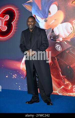 London, UK. Idris Elba. Sonic The Hedgehog 3 - UK Premiere, Cineworld ...