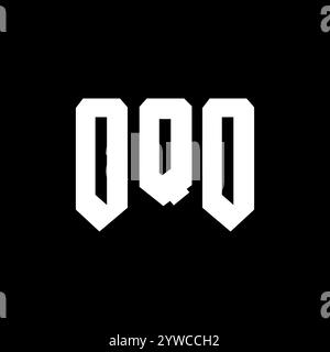 OQO letter logo design for technology company. OQO logo design black ...
