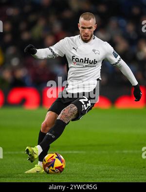 Joe Ward of Derby County during the Derby County v Leeds United ...