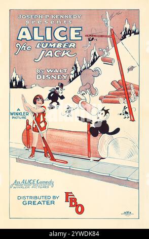 Alice the Lumberjack (Greater FBO, 1926) An Alice Comedy - Film poster ...