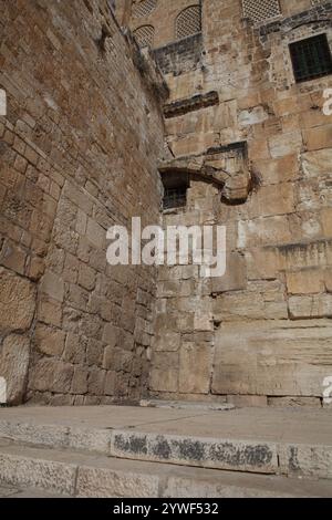 Ruined Double Gate, blocked today, one of two Hulda Gates to the Temple ...