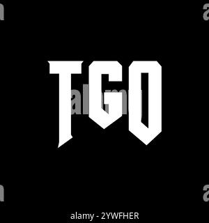 TGO letter logo design for technology company. TGO logo design black ...