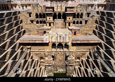 Historical Chand Baori step well in Rajasthan, India Stock Photo - Alamy