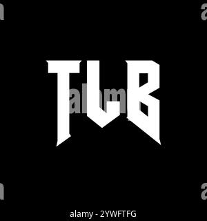 TLB letter logo design for technology company. TLB logo design black ...