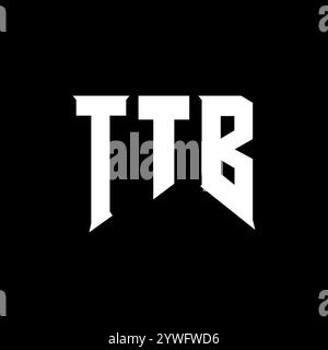 TTB letter logo design for technology company. TTB logo design black ...