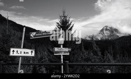 Hiking on the Great War trails (Sentieri della Grande Guerra) on Mount ...