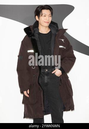 Seoul, South Korea. 11th Dec, 2024. Japanese singer Moka, member of K ...