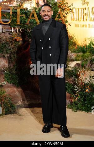 Aaron Pierre, Mufasa: The Lion King - UK Premiere, Leicester Square ...