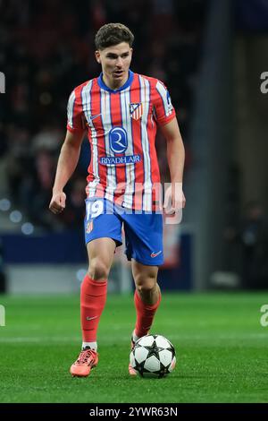 Julian Alvarez of Atletico de Madrid during the Spanish championship La ...