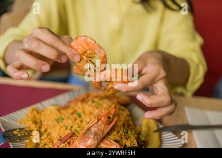 Arroz marinero Ecuadorian cuisine, traditional food, rice recipe with ...