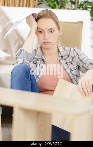 self-assembly of furniture Stock Photo - Alamy