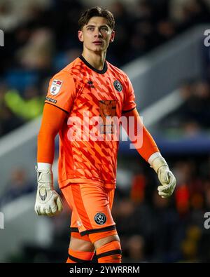 Michael Cooper (1) of Sheffield United during the Sheffield United FC v ...