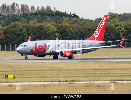 Jet2Holidays Aircraft London Stansted Stock Photo - Alamy