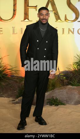Aaron Pierre, Mufasa: The Lion King - UK Premiere, Leicester Square ...
