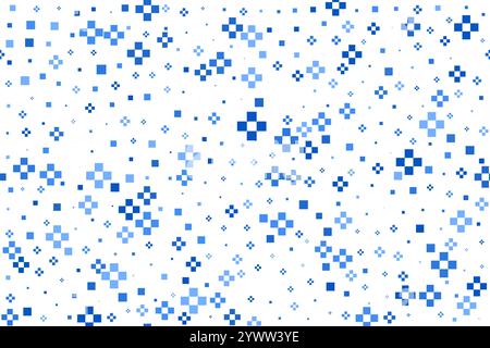 Medical pattern with abstract pluses. Vector healthcare background with ...