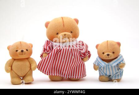 Vintage Flocked Plastic Forever Friends Figurines Stock Photo - Alamy