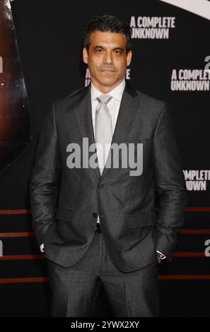 Michael Bederman (L) attends the premiere of 'A Complete Unknown' at ...