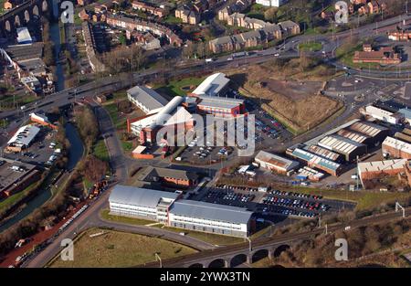 An aerial view of Wolverhampton Science Park, City of Wolverhampton ...