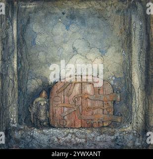 BAUER John (1882-1918) [Trolls and princess] 1915 - Vintage illustrated ...