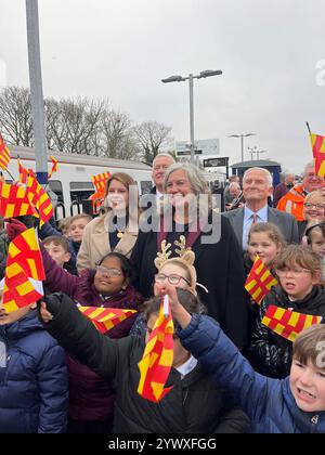Transport Secretary Heidi Alexander (centre) and Rail Minister Lord ...