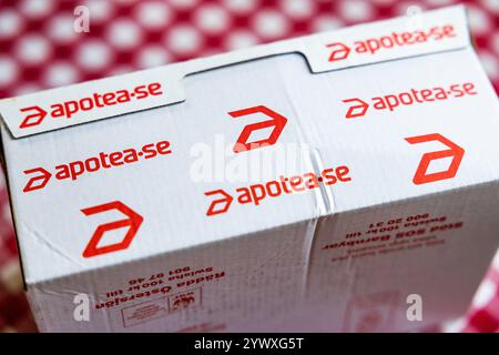 Signs and symbols, the online pharmacy Apotea Stock Photo - Alamy