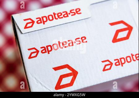 Signs and symbols, the online pharmacy Apotea Stock Photo - Alamy